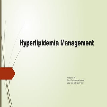 Latest updated hyperlipidemia guidelines.pptx