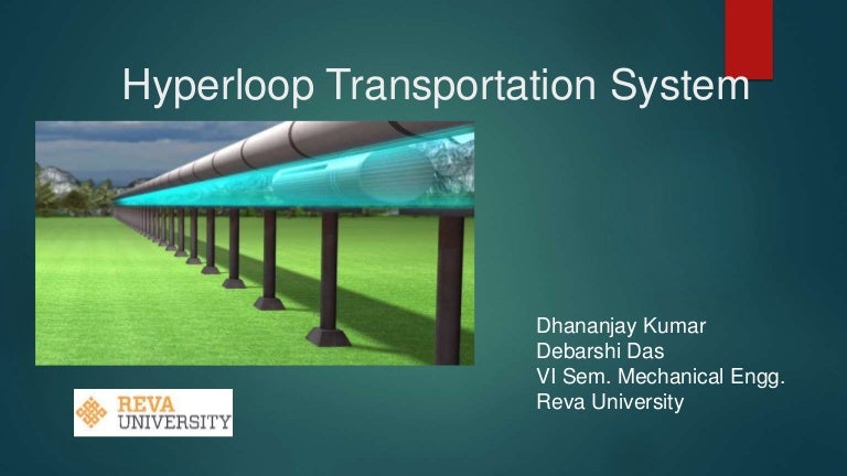 Hyperloop transportation system