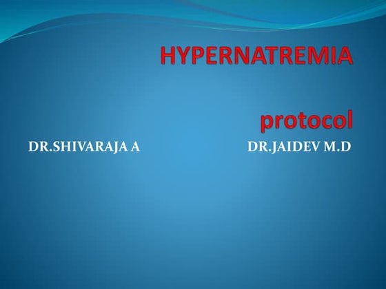 Sodium correction formula | PDF | First Aid | Injuries