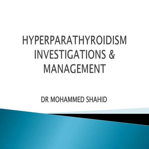 Hyperparathyroidism | PPT