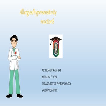 Hypersensitivity Reactions & its types. | PPTX