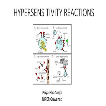 Hypersensitivity reactions | PPTX