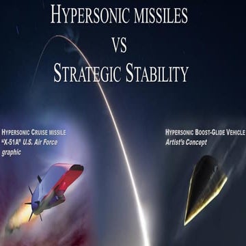 Hypersonics-missiles-Presentation Introduction | PDF