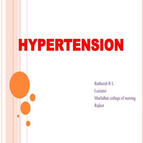 Hypertension | PPT