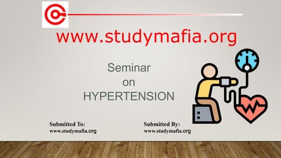 Introduction to Hypertension on Slideshare by Raj Kumar Mandal | PPT