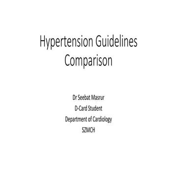 Hypertension guidelines comparison.pptx