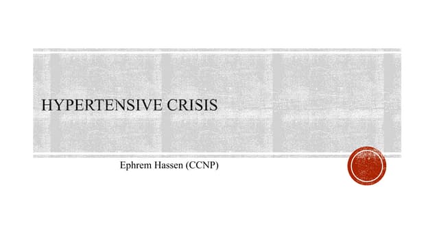 Hypertensive Crises.pptx