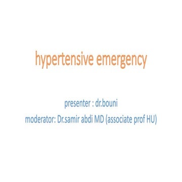 hypertensive emergency dr.bouni.pptx