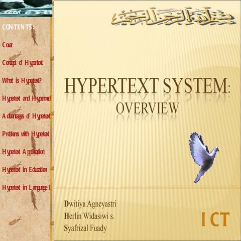 Hypertext system new1 | PPT