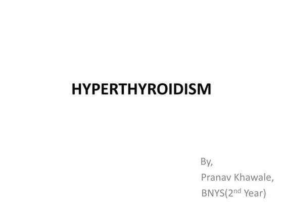 Hyperthyroidism 130929054018-phpapp01 | PPT | Thyroid Disorders | Endocrine and Metabolic Diseases