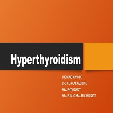 Hyperthyroidism Clinical Medicine 1.pptx