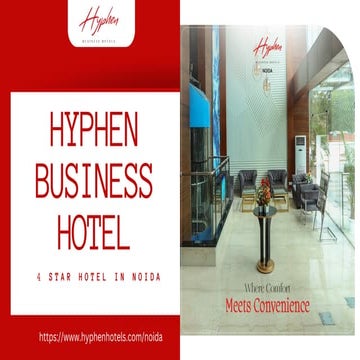 Hyphen Business Hotel | Noida | PDF