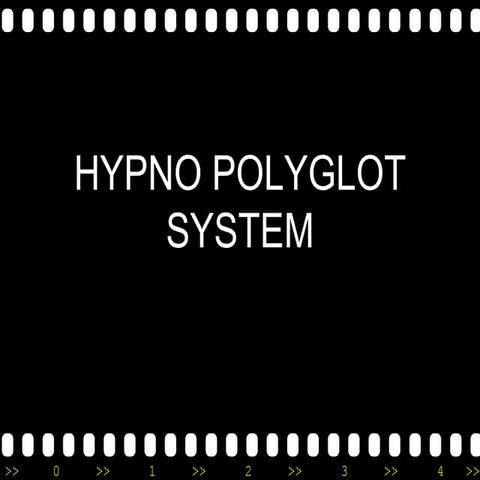 Hypno polyglot slide | PPTX