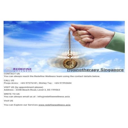 Hypnotherapy Singapore | PDF