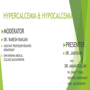 HYPOCALCEMIA AND HYPERCALCEMIA presentation.pdf