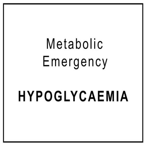 hypoglycaemia new metabolic emergency management | PPTX