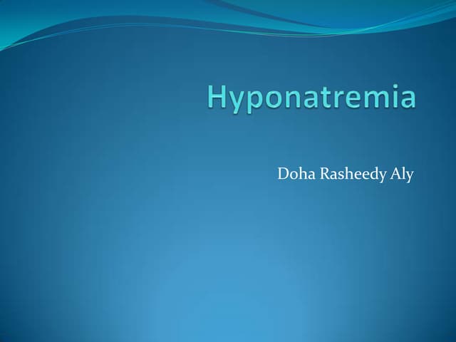 Sodium correction formula | PDF