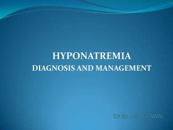 Hypernatremia | PPT