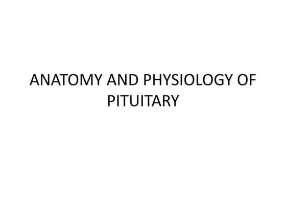 Fish Pituitary Gland | PPT | Endocrine and Metabolic Diseases ...