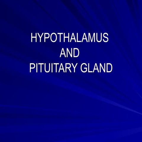 Hypothalamus and Pituitary MBBS II 2024.ppt