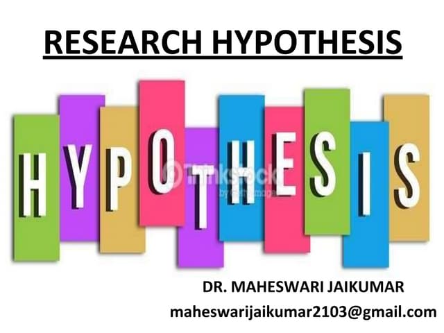 Research hypothesis | PPSX