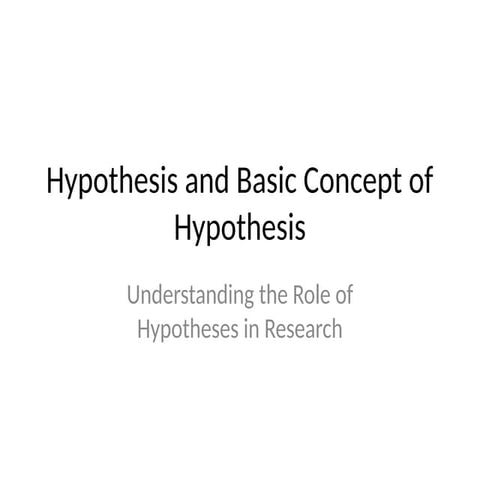 Hypothesis_Presentation_Visual.pptx and i | PPT