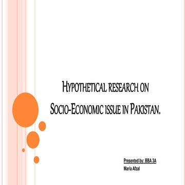 Hypothetical research | PPTX