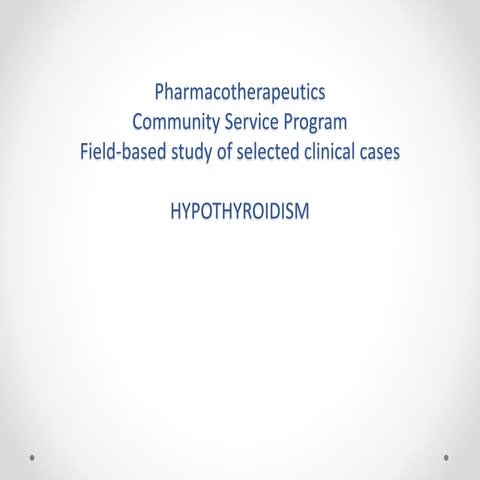Titrating Levothyroxine and Antithyroid Medications Based on Thyroid ...