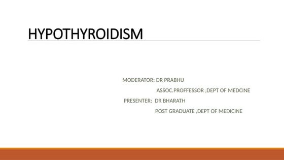 Titrating Levothyroxine and Antithyroid Medications Based on Thyroid ...
