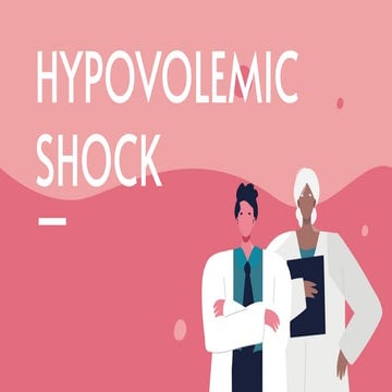 Hypovolemic shock: causes, symptoms and management .pdf