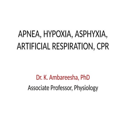 abnormal breathing patterns in respiratory system | PPTX