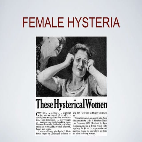 Hysteria | PPTX