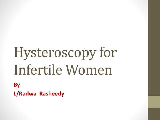 Resection of uterine septum and reproductive outcomes | PDF