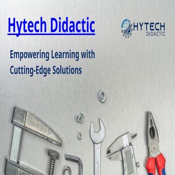 SCARA Training Cell Manufacturer & Supplier in Pune | Hytech Didactic | PPTX