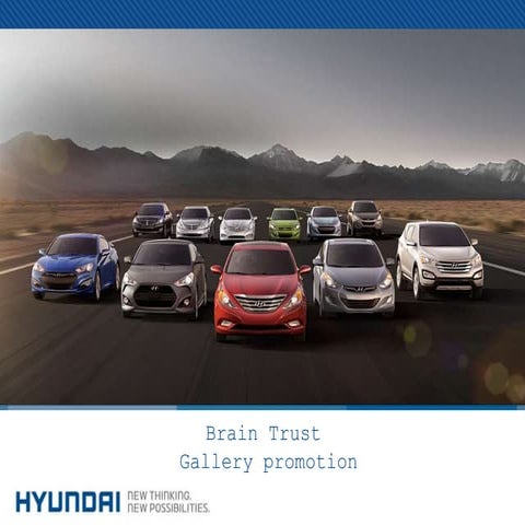Hyundai Marketing Competition | PPTX