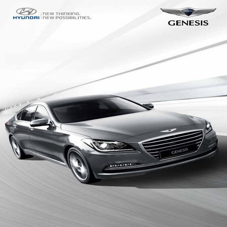 Hyundai genesis information and specs | PDF