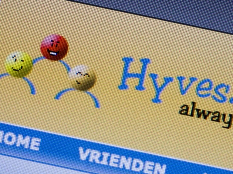 Hyves website