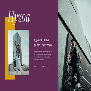 Hyzoa Presentation : Light Color Theme | PPT