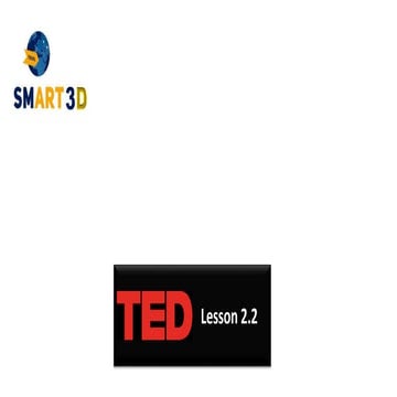 Ted Talk - The 3 A's of Awesome | PPTX