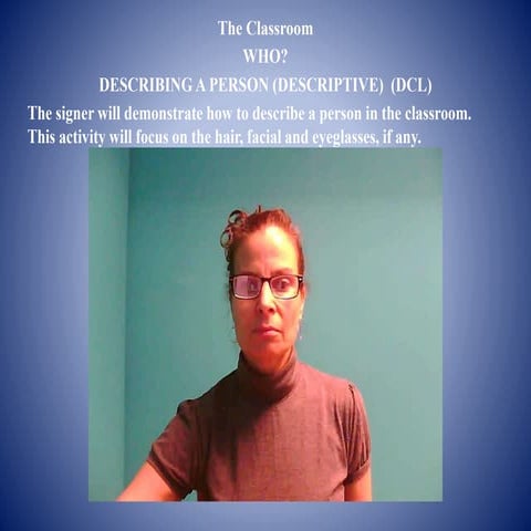 I 02a- classifiers (descriptive) | PPTX