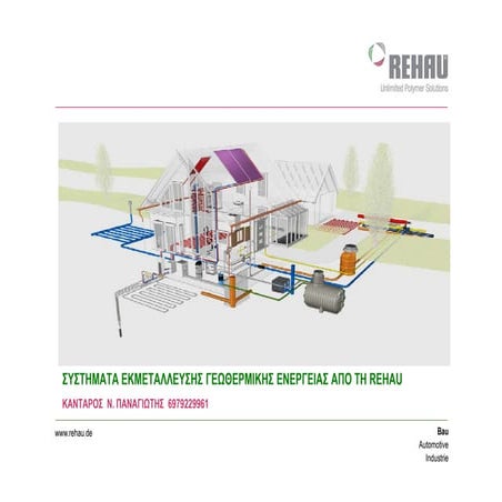 REHAU γεωθερμια | PDF