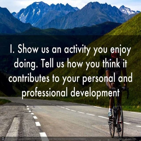 I. activity professional development | PPT