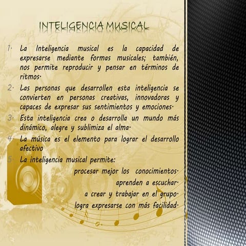 Inteligencia musical | PDF