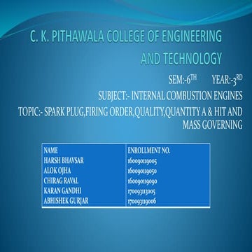 Internal combustion Engine | PPT