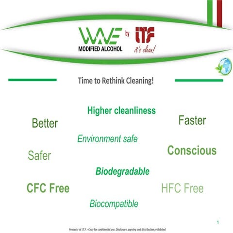 I.T.F. presentazione Wave Modified Alcohol Q3-2024 Eng - Process.pptx