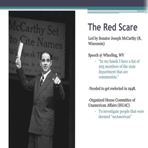 I 5 the red scare | PPTX