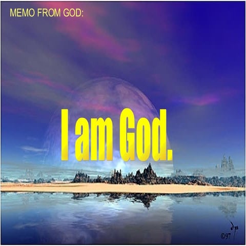 I Am God | PPT