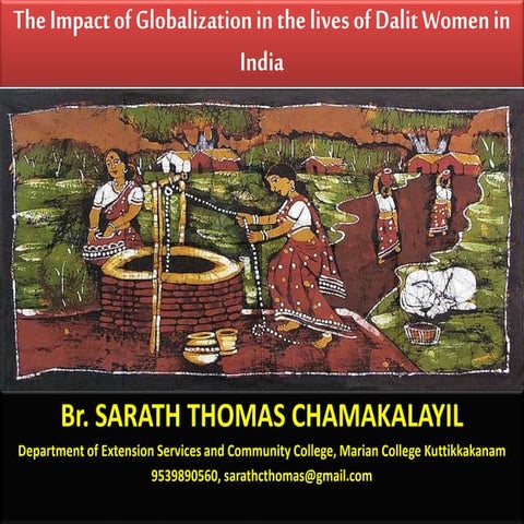 The Impact of Globalization in the lives of Dalit Women in India | PPT