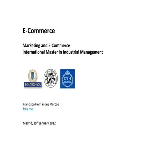 E-Commerce | PDF | Internet | Computing