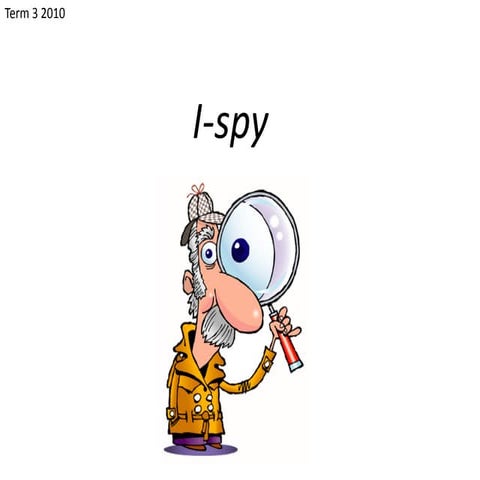 I spy | PDF